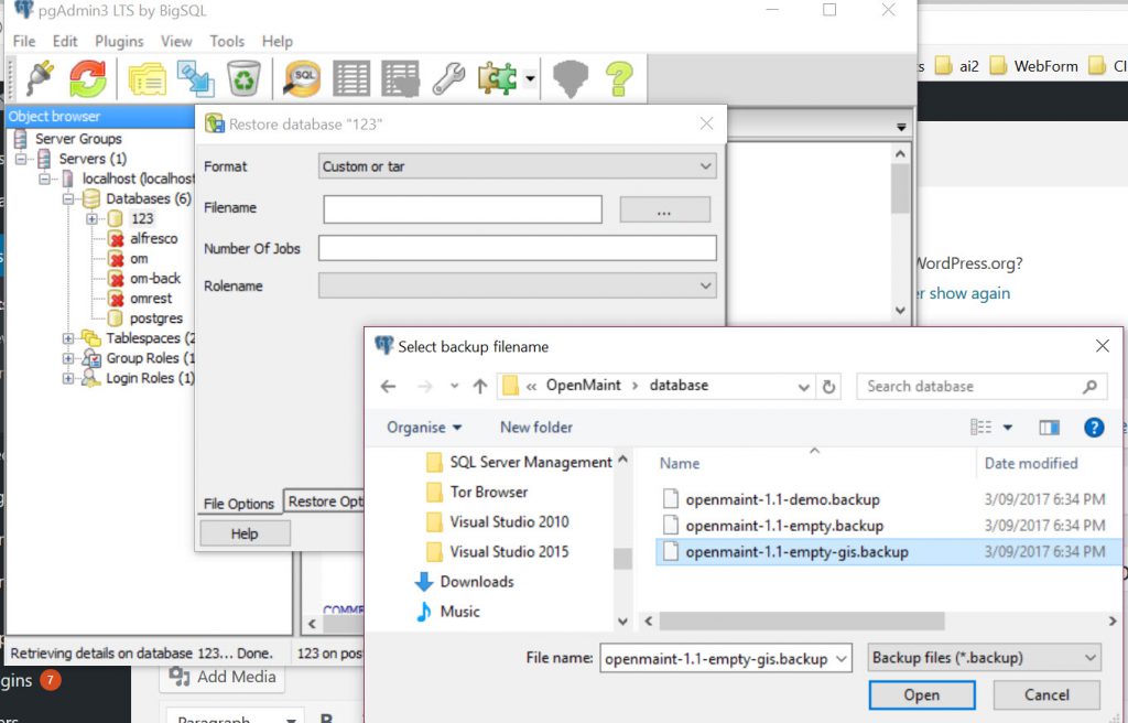 How to install openMAINT on localHost (Win 10 PC) Part 1 – Vast