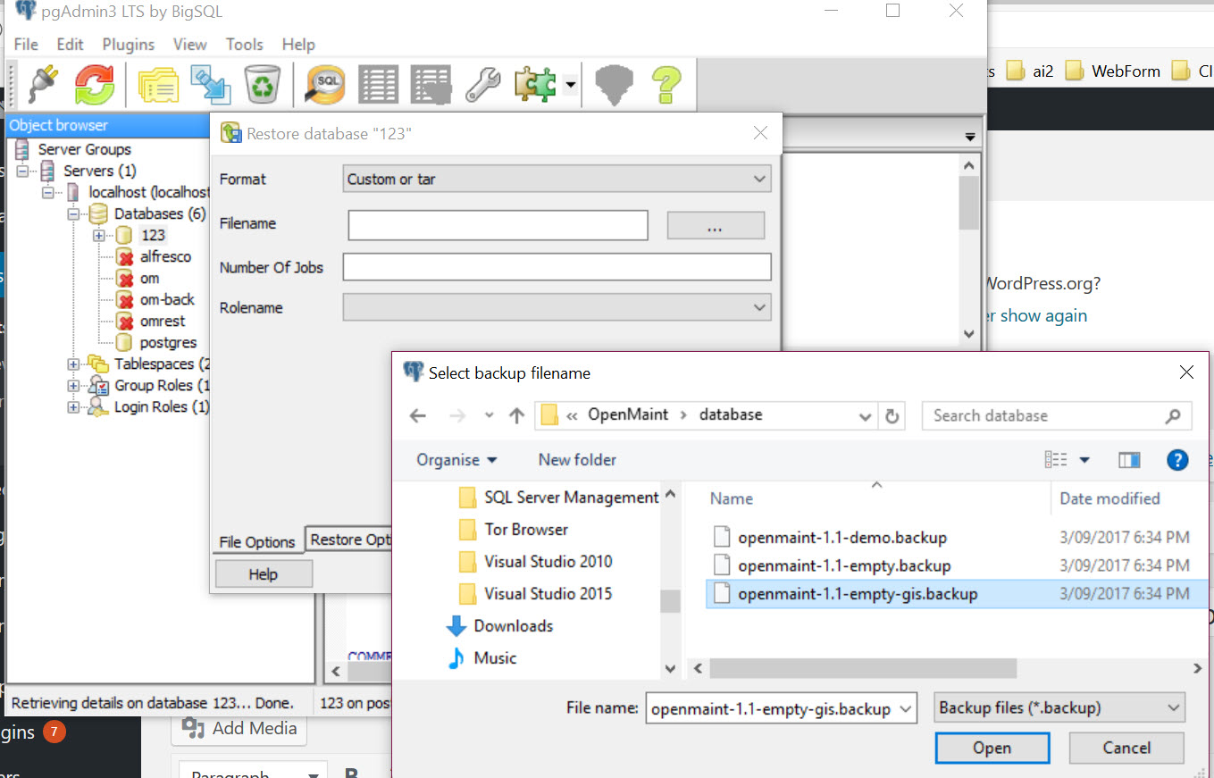 How to install openMAINT on localHost (Win 10 PC) Part 1 – Vast